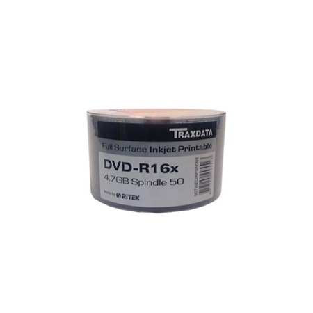 DVD-R TRAXDATA, 4.7GB, 16X, spindle 50 kom, PRINTABLE white - Genelec d.o.o. - Online Trgovina ...