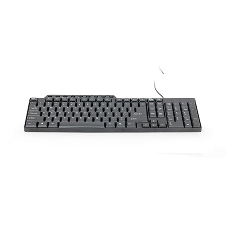 Tastatura GEMBIRD, KB-UM-104, Compact multimedia keyboard, USB, US ...