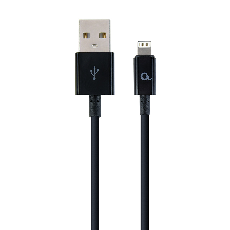 USB 2.0 kabl iPhone 8-pin charging and data cable, 2 m, black CC-USB2P ...