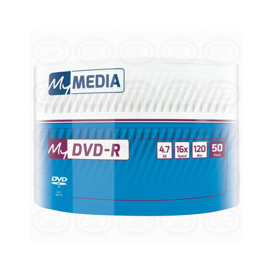 DVD-R,MYMEDIA, 4,7 GB,16X,spindle 50 kom WRAP,69200 - Genelec d.o.o ...