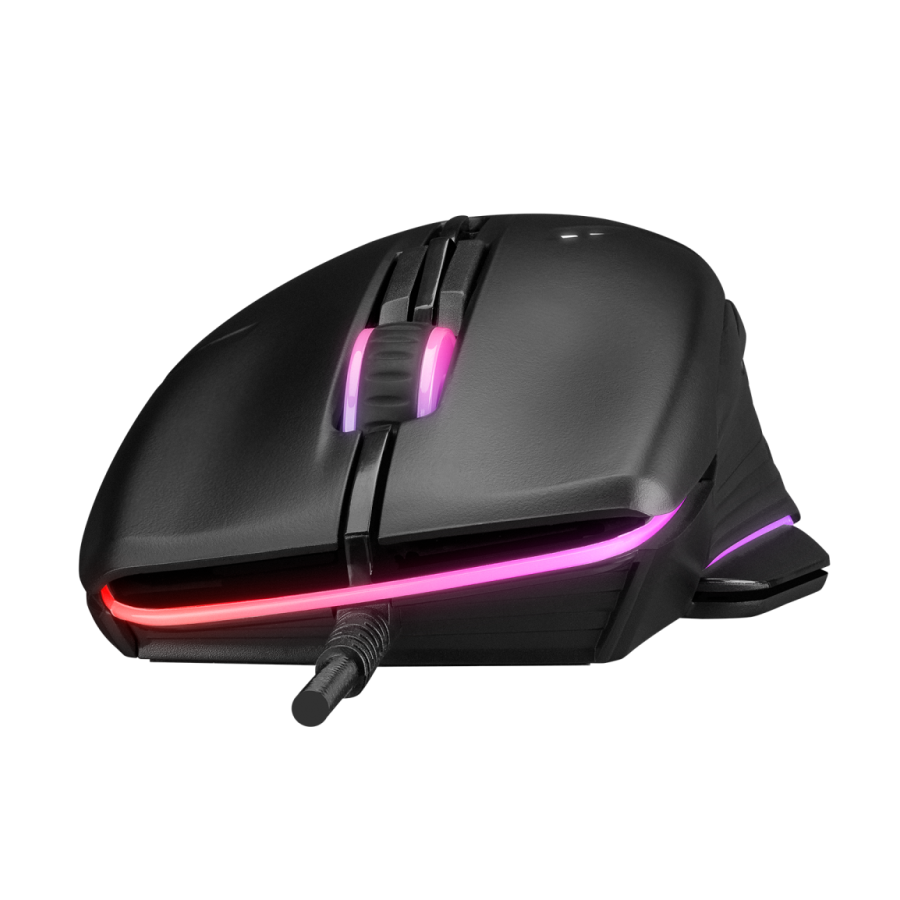 Miš gaming profesionalni Rampage SMX-R19 FIGHTER 12400dpi RGB LED ...