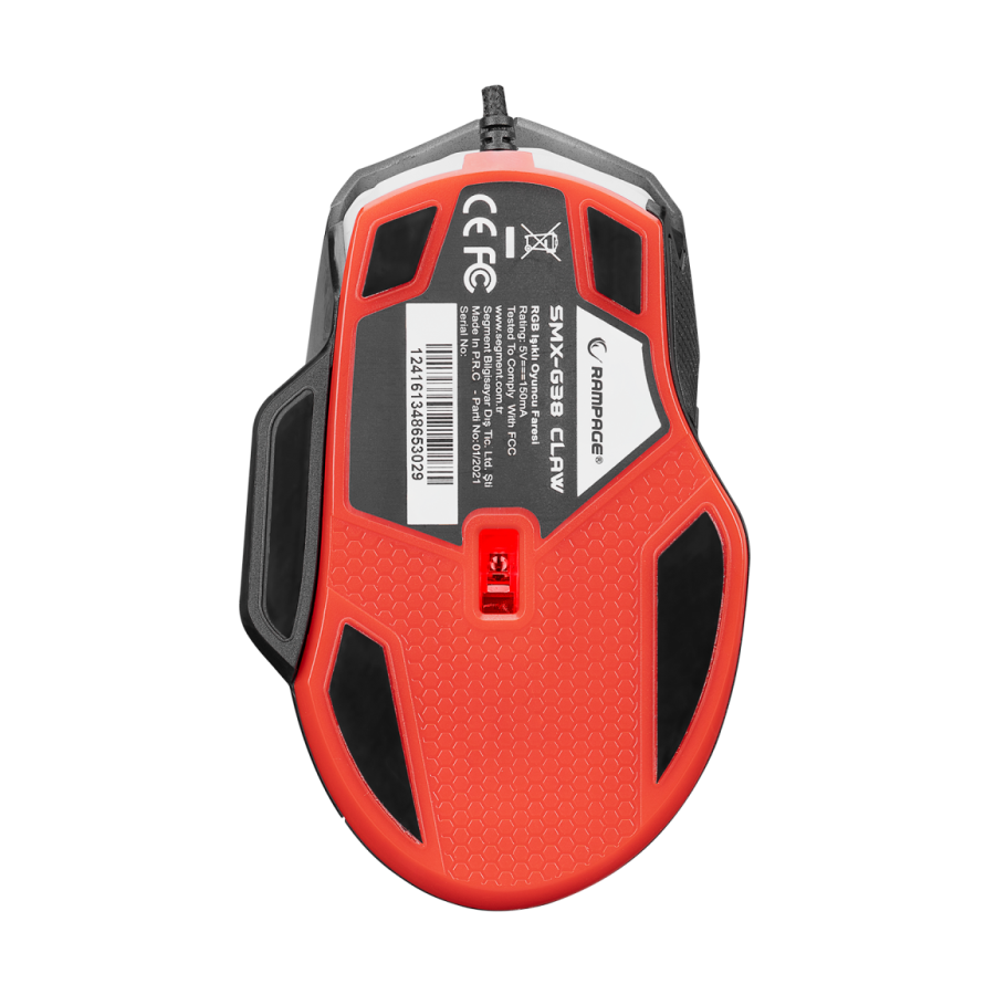 Miš gaming Rampage SMX-G38 CLAW Usb 7 makro tipki 7200dpi RGB LED ...