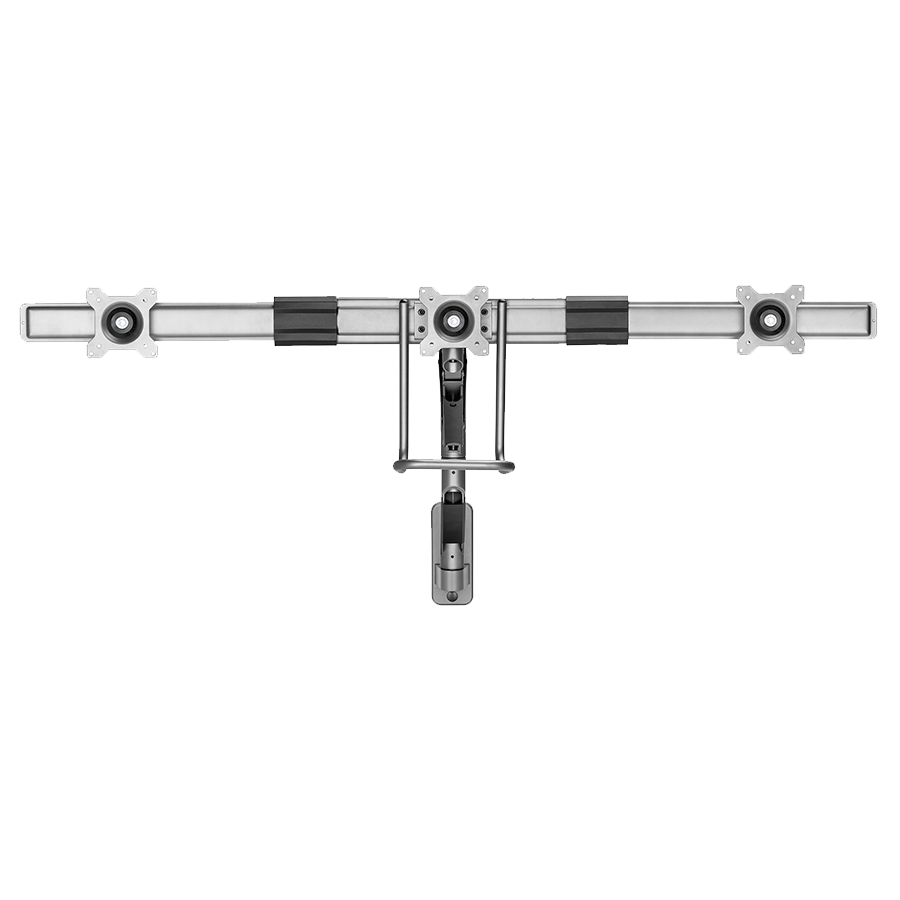 NOSAČ ZA DVA MONITORA GEMBIRD MA-WA3-01, montaža na zid, do 27”, up to ...