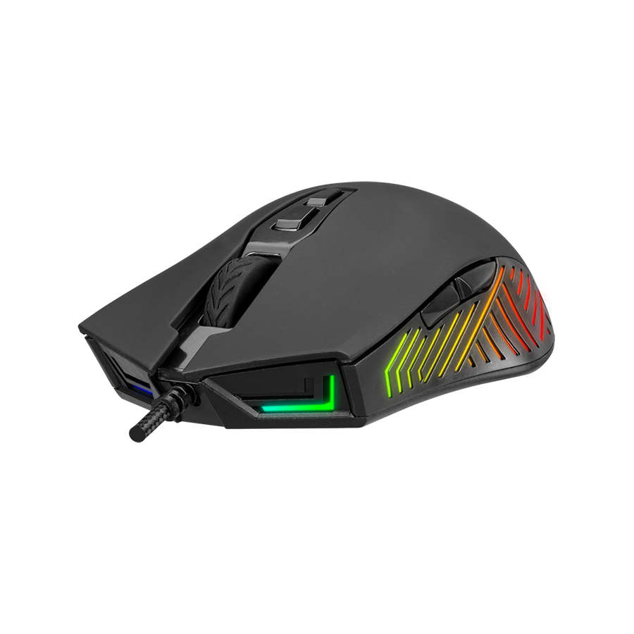 Miš gaming RAMPAGE SMX-G68 SPEAR Full RGB. 7D. Instant 704F, 7200DPI ...
