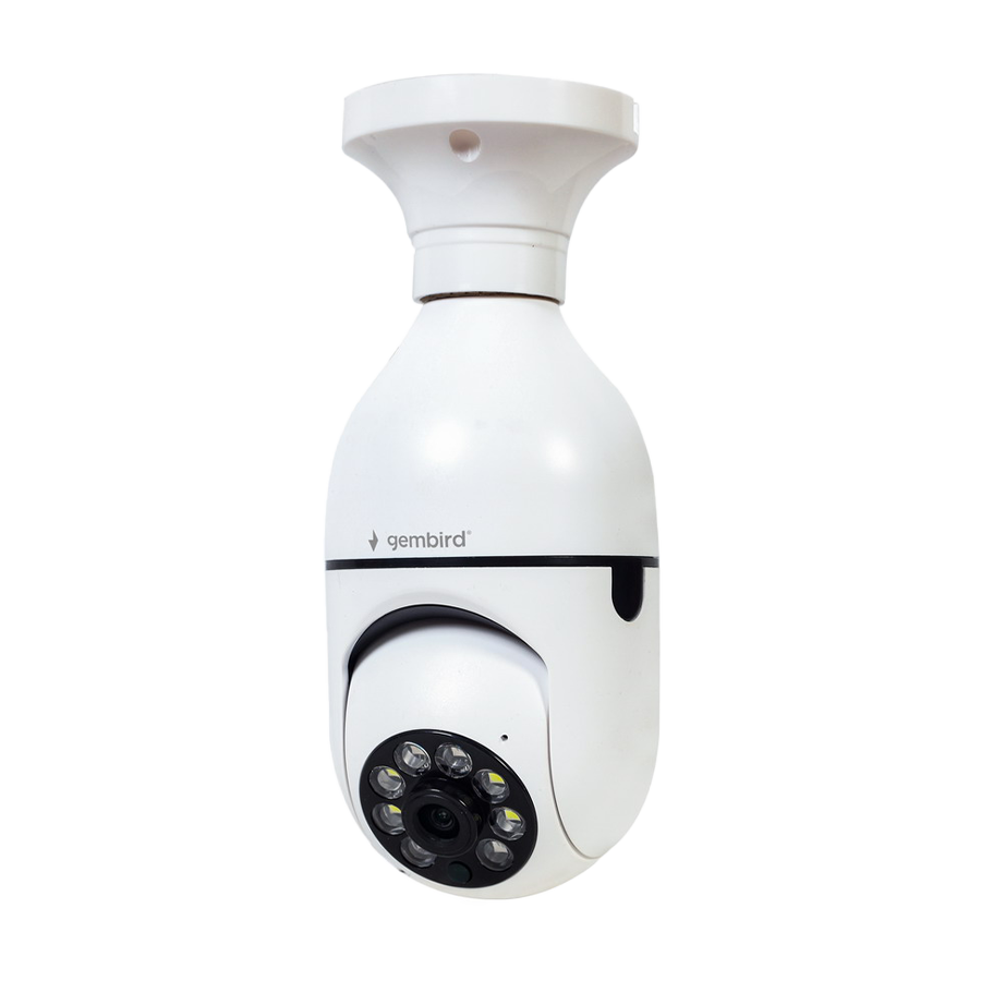 IP kamera GEMBIRD Smart rotating wifi camera, spajanje na sijalično ...