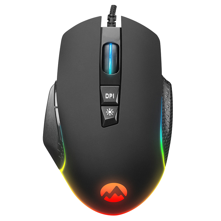 Miš gaming Everest Everest RAGE-X2 Usb Black 800/1600/3200/4800/6400 ...