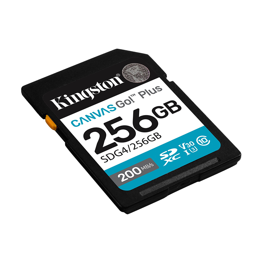 SD card Kingston 256 GB SDG4/256GB SDXC,r/w:200/160MB/s, DSLRs ...