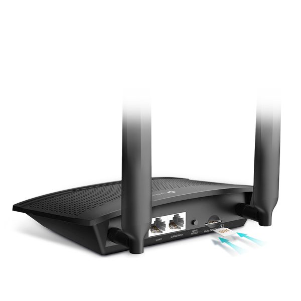 ROUTER TP-Link TL-MR100 300Mbps Wireless N 4G LTE Router,build-in 4G ...